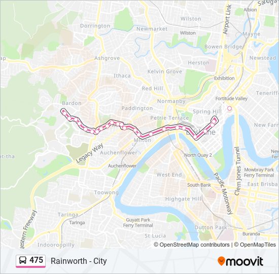 475 Route: Schedules, Stops & Maps - Rainworth, Leworthy St (Updated)
