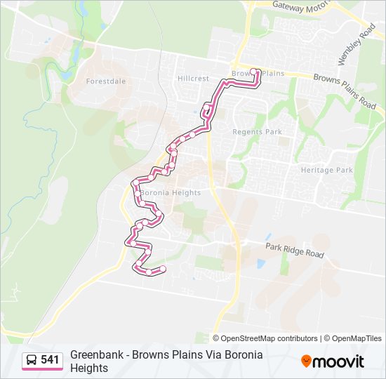 541 Route: Schedules, Stops & Maps - Greenbank (Updated)