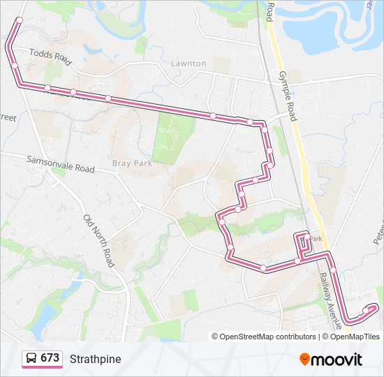 673 Route: Schedules, Stops & Maps - Strathpine (Updated)