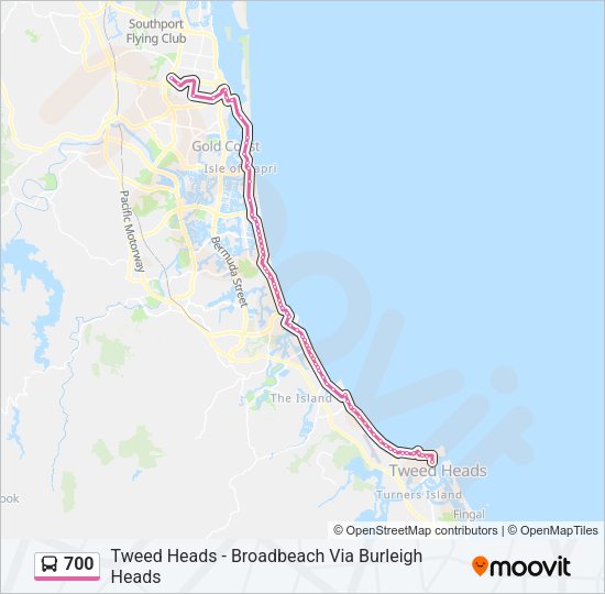 700 Route: Schedules, Stops & Maps - Tweed Heads (Updated)