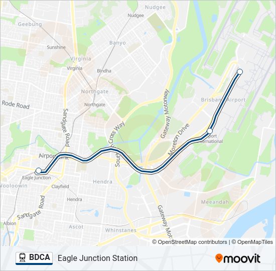 BDCA Route: Schedules, Stops & Maps - Eagle Junction Station (Updated)