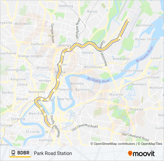 bdbr Route: Schedules, Stops & Maps - Park Road Station (Updated)
