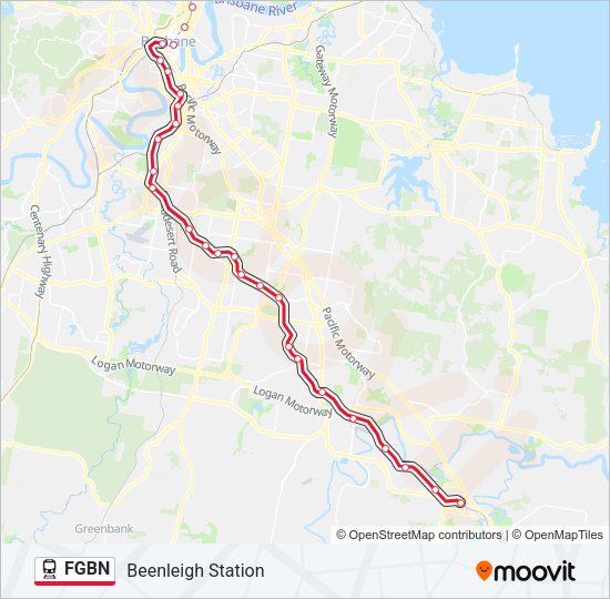 fgbn Route: Schedules, Stops & Maps - Beenleigh Station (Updated)