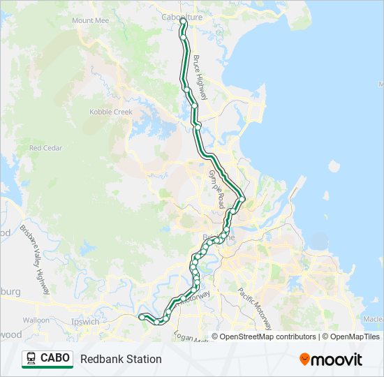 cabo Route: Schedules, Stops & Maps - Redbank Station (Updated)
