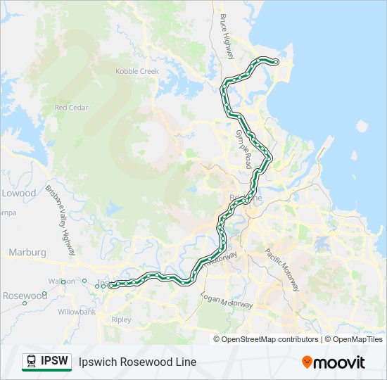 ipsw Route: Schedules, Stops & Maps - Kippa-Ring Station (Updated)