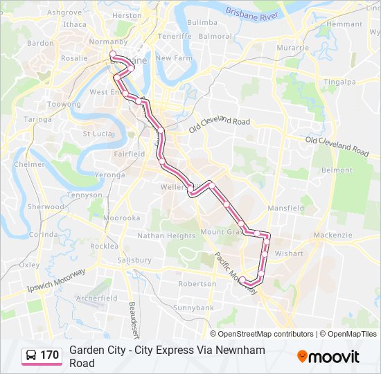 170 Route: Schedules, Stops & Maps - Garden City Interchange (Updated)