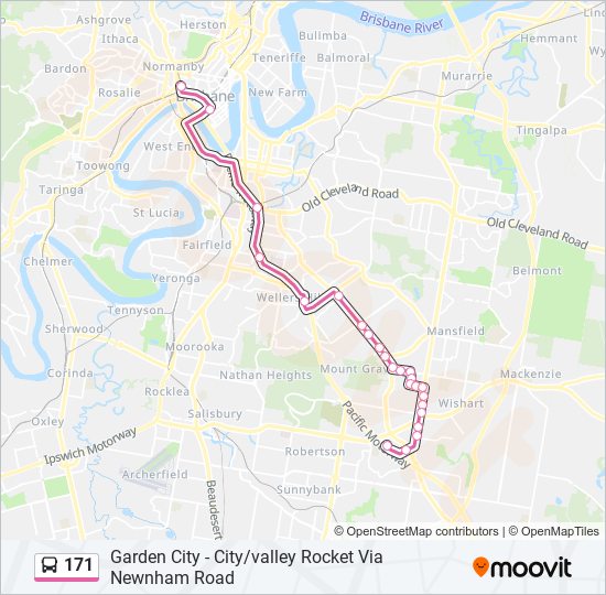 171 Route: Schedules, Stops & Maps - Garden City Interchange (Updated)