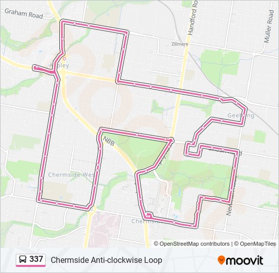 337 Route: Schedules, Stops & Maps - Chermside Interchange (Updated)