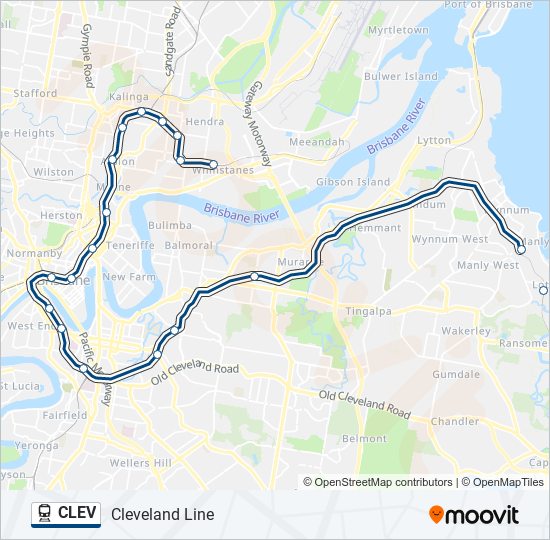 clev Route: Schedules, Stops & Maps - Doomben Station (Updated)