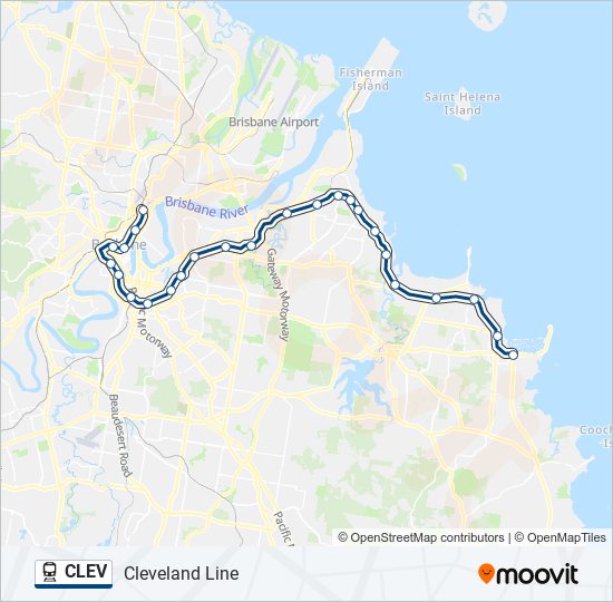 clev Route: Schedules, Stops & Maps - Bowen Hills Station (Updated)