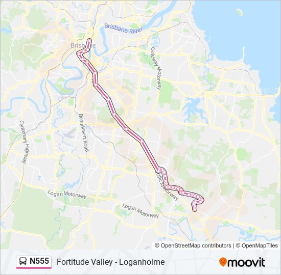 n555 Route: Schedules, Stops & Maps - Logan Hyperdome (Updated)