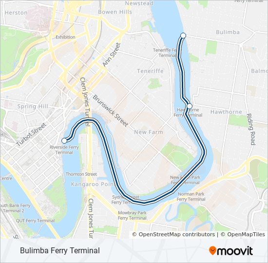 city cat downstream northshore hamilton Route: Schedules, Stops & Maps ...