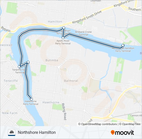 city cat downstream northshore hamilton Route: Schedules, Stops & Maps ...