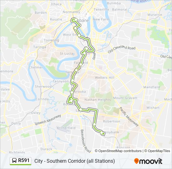 Línea r591: horarios, paradas y mapas - Banoon Station (Actualizado)