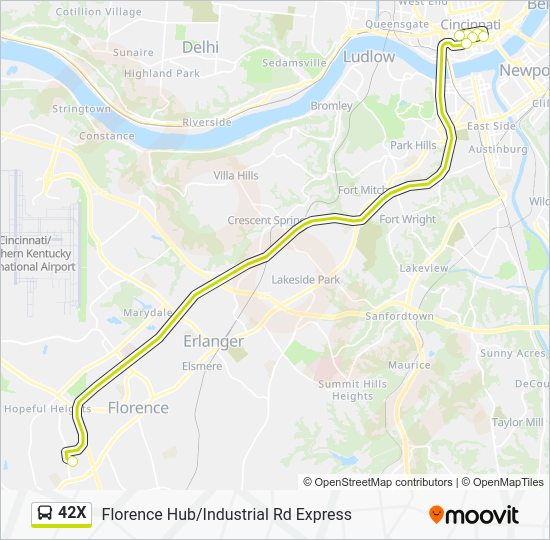 42x Route: Schedules, Stops & Maps - _ (Updated)