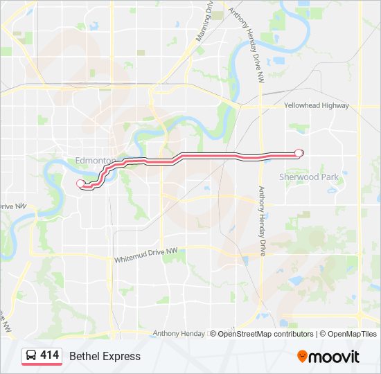 414 Route: Schedules, Stops & Maps - Bethel Express (Updated)