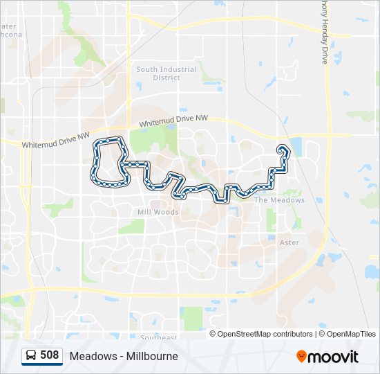 508 Route: Schedules, Stops & Maps - Meadows Transit Centre Bay D‎→66 ...