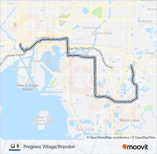 Ruta 8: horarios, paradas y mapas - Marion Transit Center‎→Westfield ...