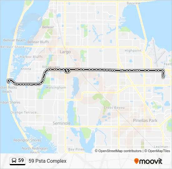 59 Route: Schedules, Stops & Maps - 59 Psta Complex (Updated)