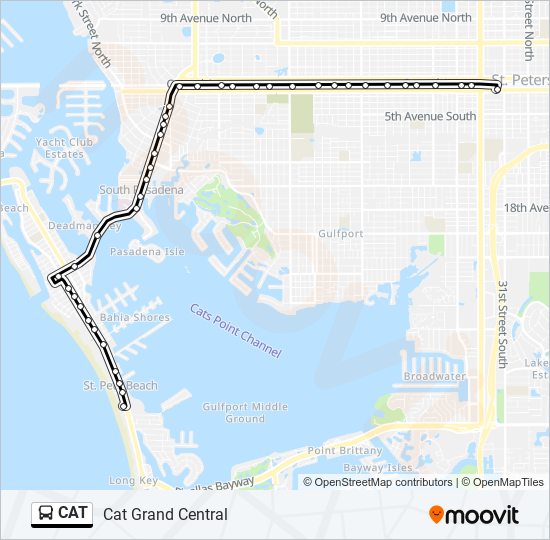cat Route: Schedules, Stops & Maps - Cat Grand Central (Updated)