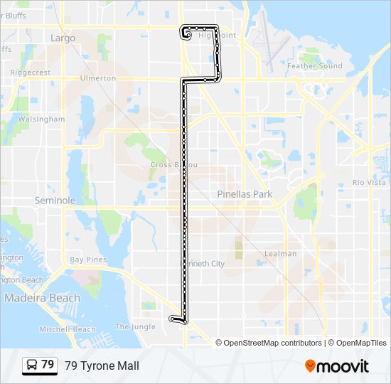 79 Route: Schedules, Stops & Maps - 79 Tyrone Mall (Updated)