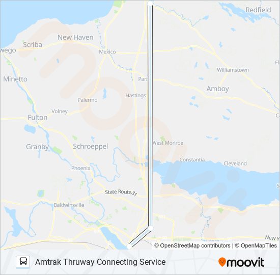 amtrak thruway connecting service Route: Schedules, Stops & Maps ...