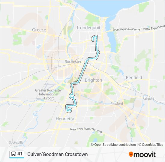 41 Route: Schedules, Stops & Maps - 41 Culvr/Good Xtown To Marketplace ...