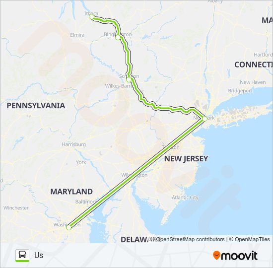 Ruta flixbus 2682: horarios, paradas y mapas - Washington Union Station ...