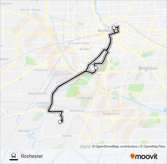 new york trailways 950 Route: Schedules, Stops & Maps - Rochester (Updated)