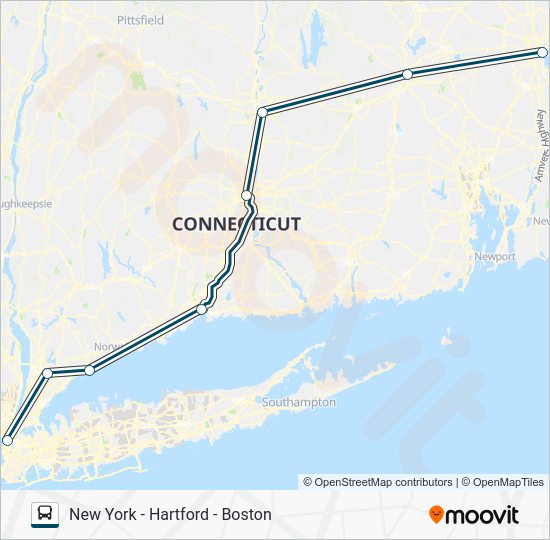 GREYHOUND US0240 Route: Schedules, Stops & Maps - Boston (South Station ...