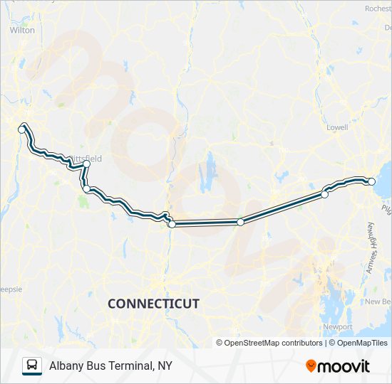 Ruta GREYHOUND US0270S: horarios, paradas y mapas - Albany Bus Terminal ...