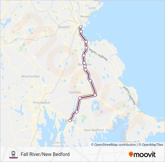fall rivernew bedford Route: Schedules, Stops & Maps - #1931 | Fall ...
