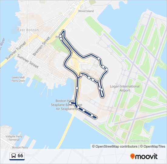 66 Route Schedules Stops Maps Updated 