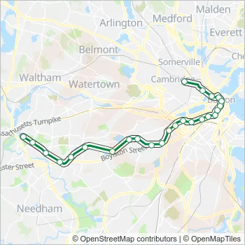 GREEN LINE D Route: Schedules, Stops & Maps - Government Center (Updated)