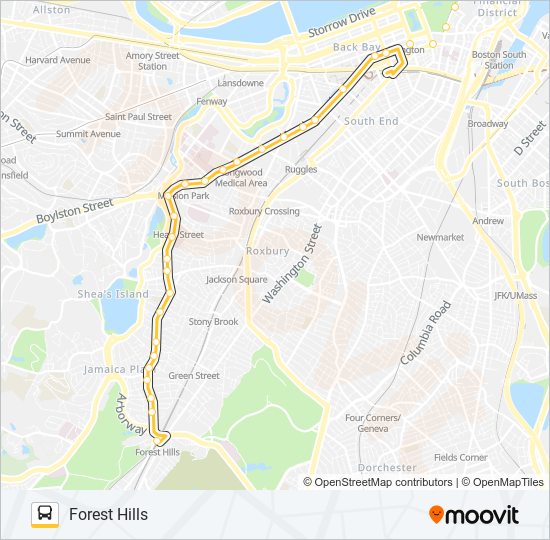 39 Route: Schedules, Stops & Maps - Forest Hills (Updated)