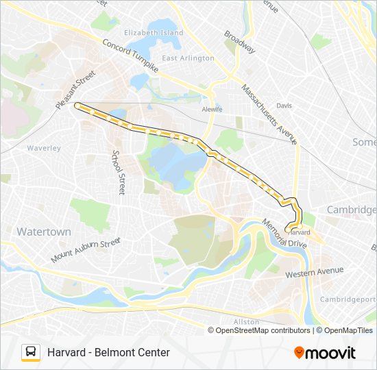 74 Route: Schedules, Stops & Maps - Harvard (Updated)