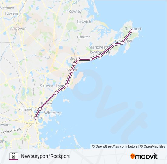 newburyportrockport Route: Schedules, Stops & Maps - #101 | Rockport ...
