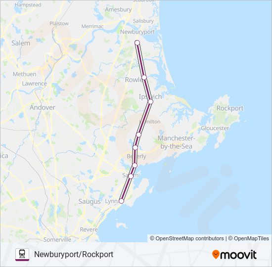newburyportrockport Route: Schedules, Stops & Maps - #1155 ...