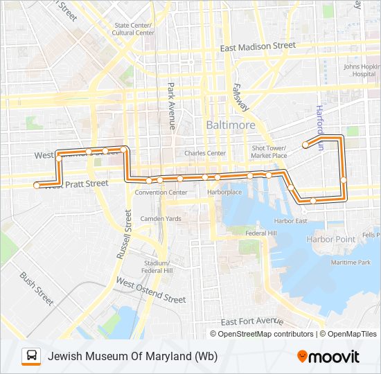 Ruta orange route: horarios, paradas y mapas - Jewish Museum Of ...