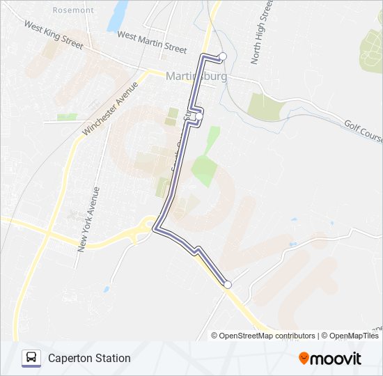 Ruta route 16: horarios, paradas y mapas - Caperton Station (Actualizado)
