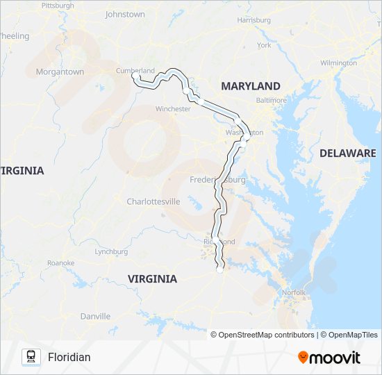 FLORIDIAN Route: Schedules, Stops & Maps - Miami (Updated)