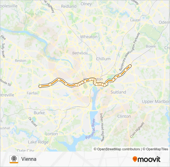 ORANGE Route: Schedules, Stops & Maps - Vienna (Updated)