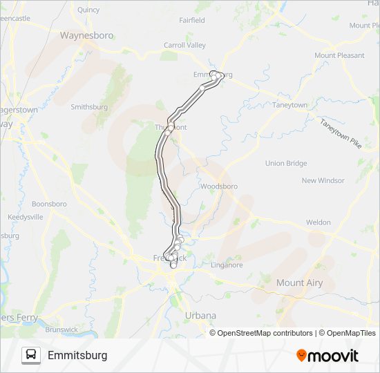 emmitsburg thurmont shuttle Route: Schedules, Stops & Maps - Emmitsburg ...