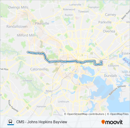 citylink blue Route: Schedules, Stops & Maps - Bl Cms (Updated)