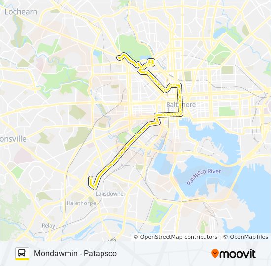 citylink yellow Route: Schedules, Stops & Maps - Yw Landsdowne Station ...