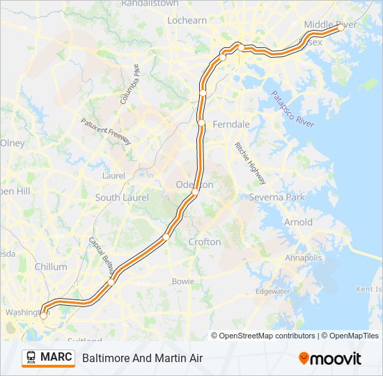 marc Route: Schedules, Stops & Maps - Martin Airport (Updated)