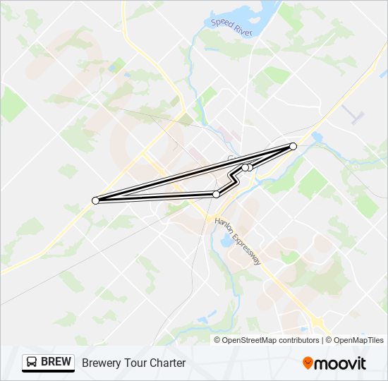 brew Route: Schedules, Stops & Maps - Guelph.Beer Bus (Updated)