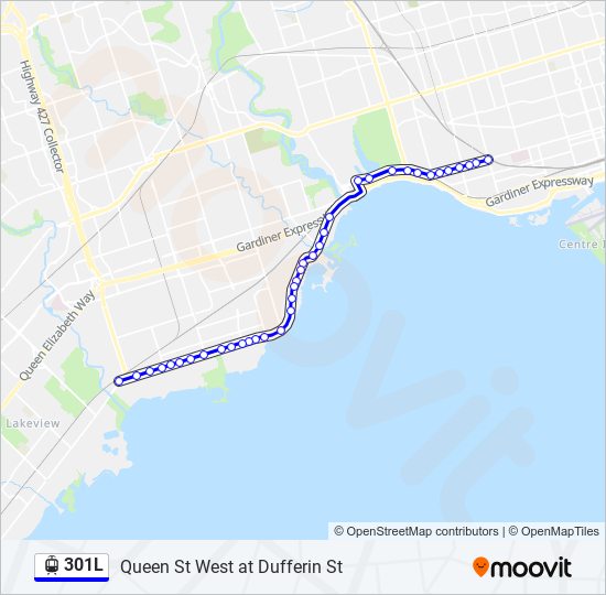 Queen Street Toronto Map