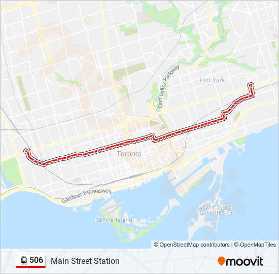 506 Route: Schedules, Stops & Maps - Main Street Station (Updated)