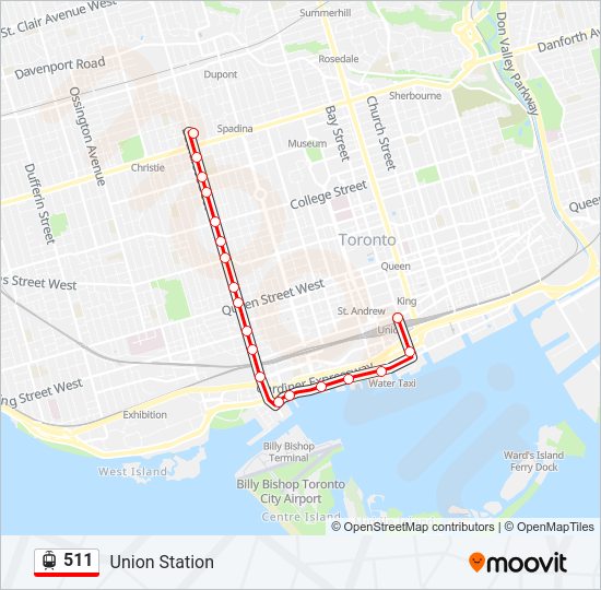 511 Route: Schedules, Stops & Maps - Union Station (Updated)